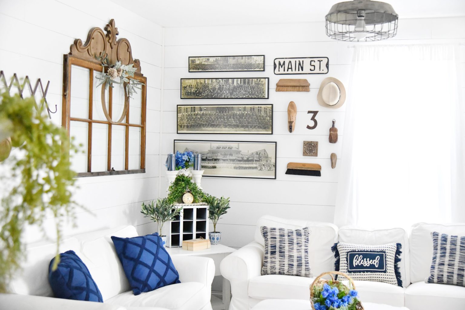 Affordable DIY Shiplap Walls - The Curated Farmhouse