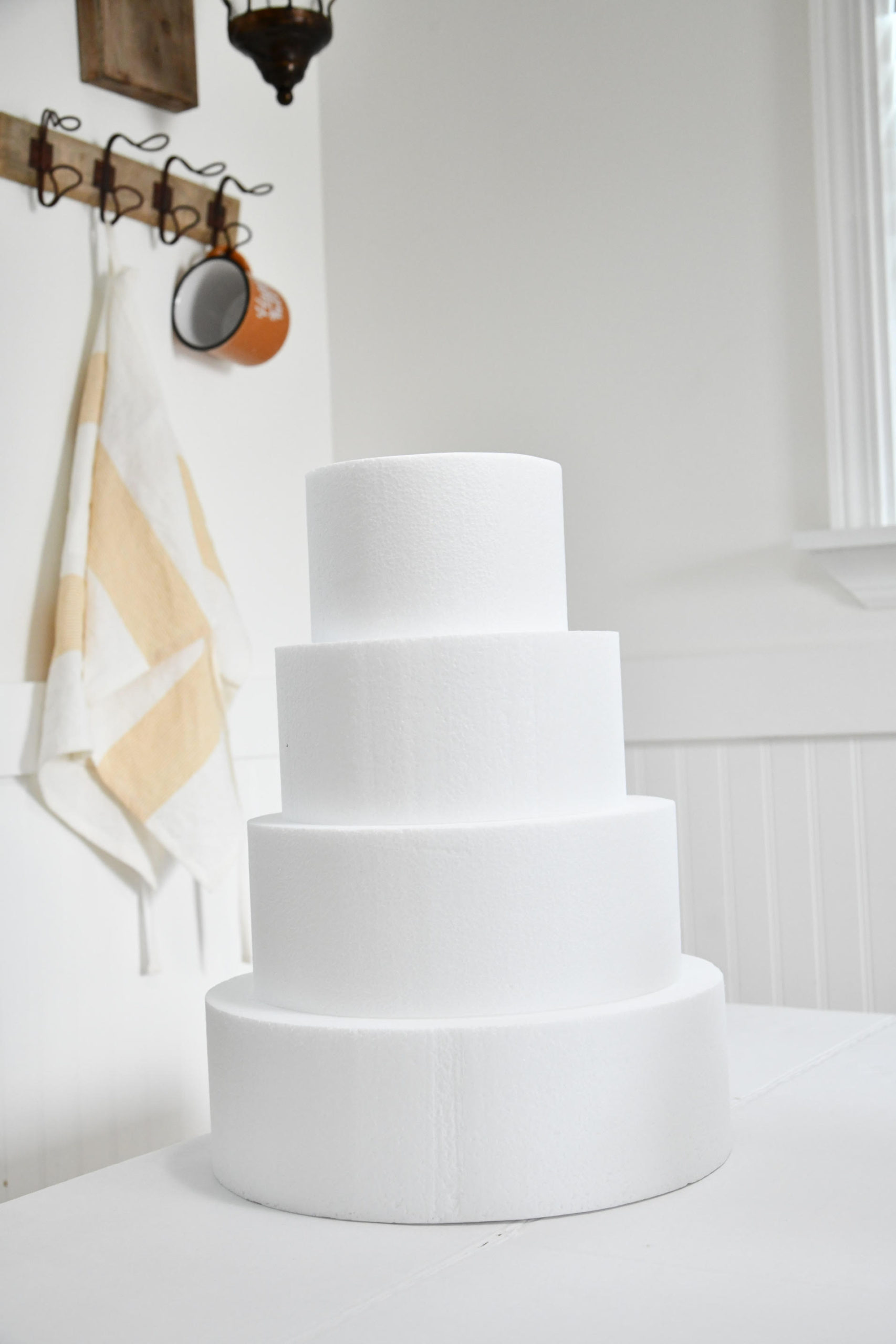 How To Make a Faux Cake - The Curated Farmhouse