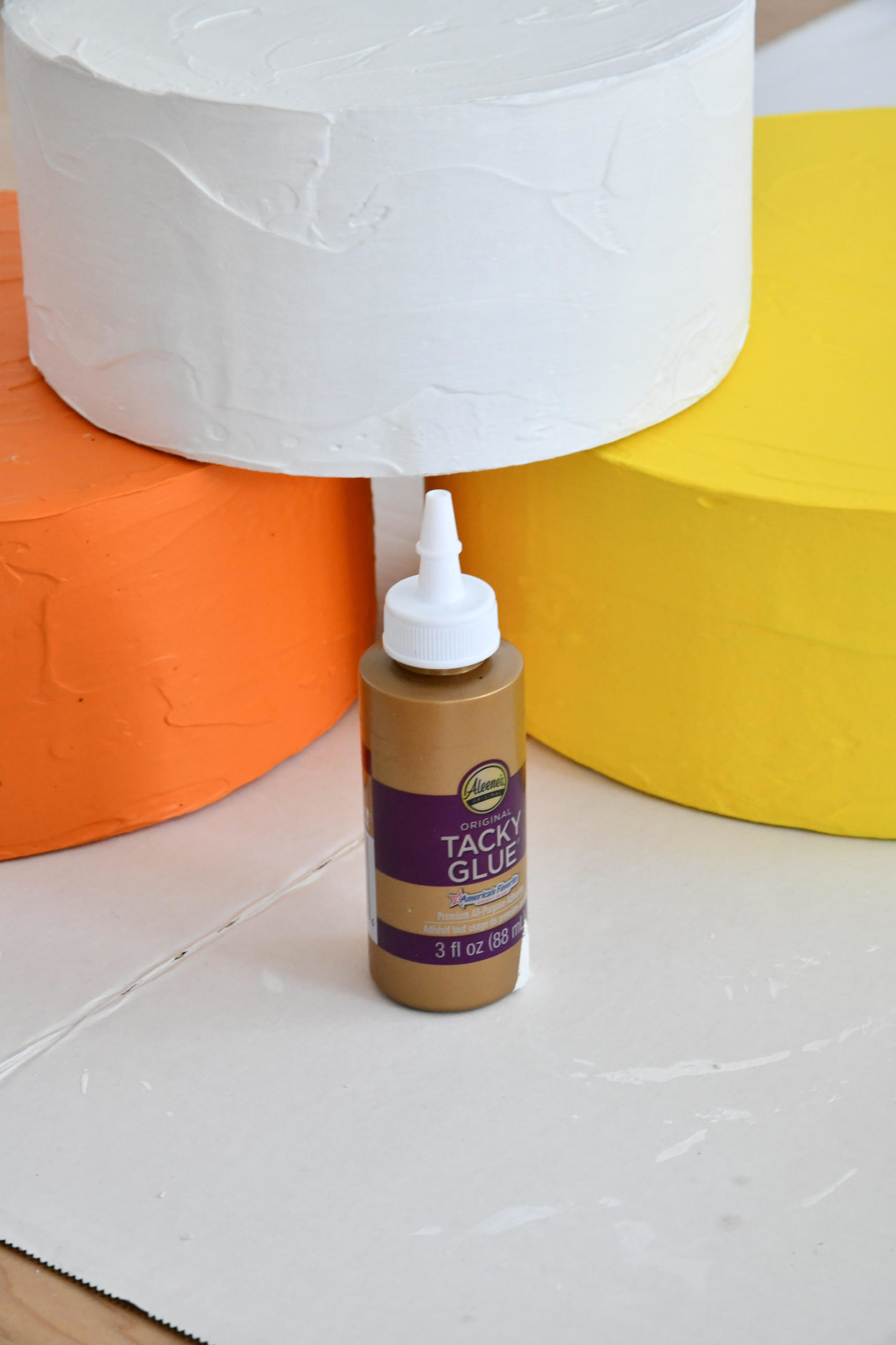 How To Make a Faux Cake - The Curated Farmhouse