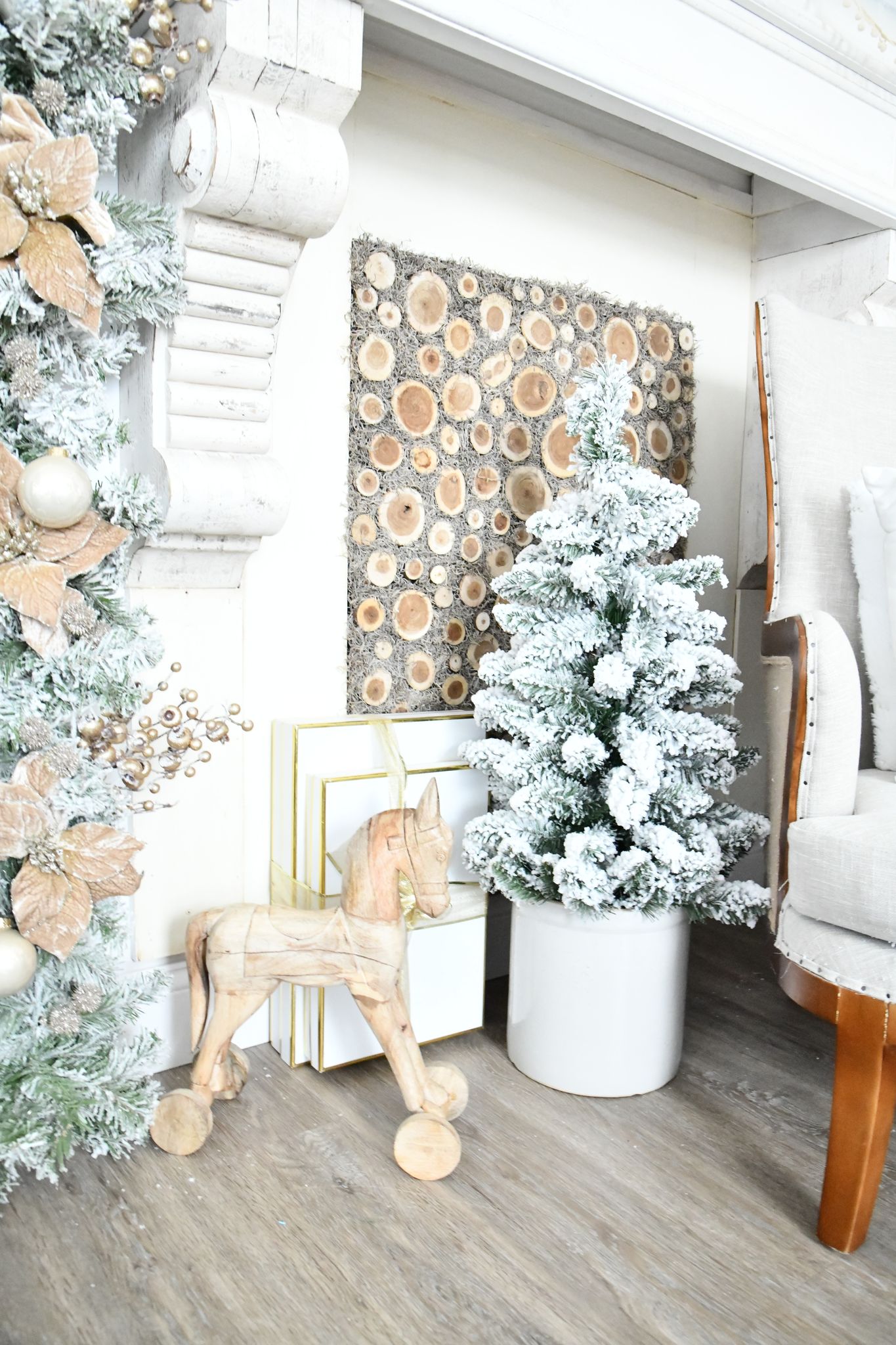 Magic of Christmas with Vintage Tree Stands