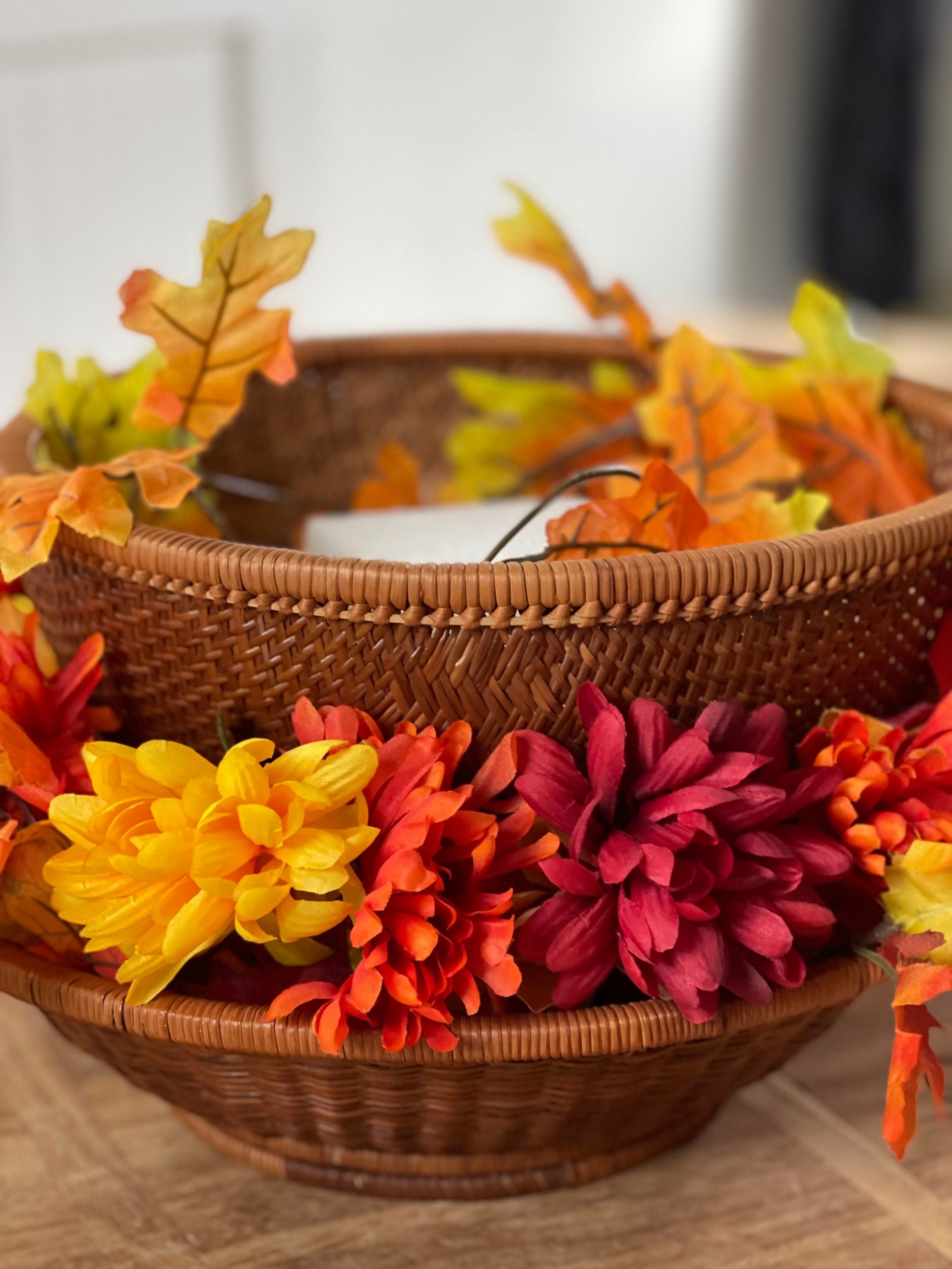 How To Make A Vintage Tiered Basket Centerpiece