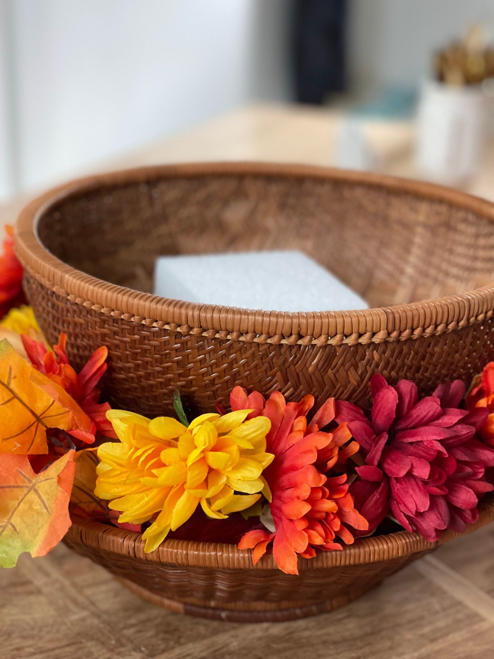How To Make A Vintage Tiered Basket Centerpiece
