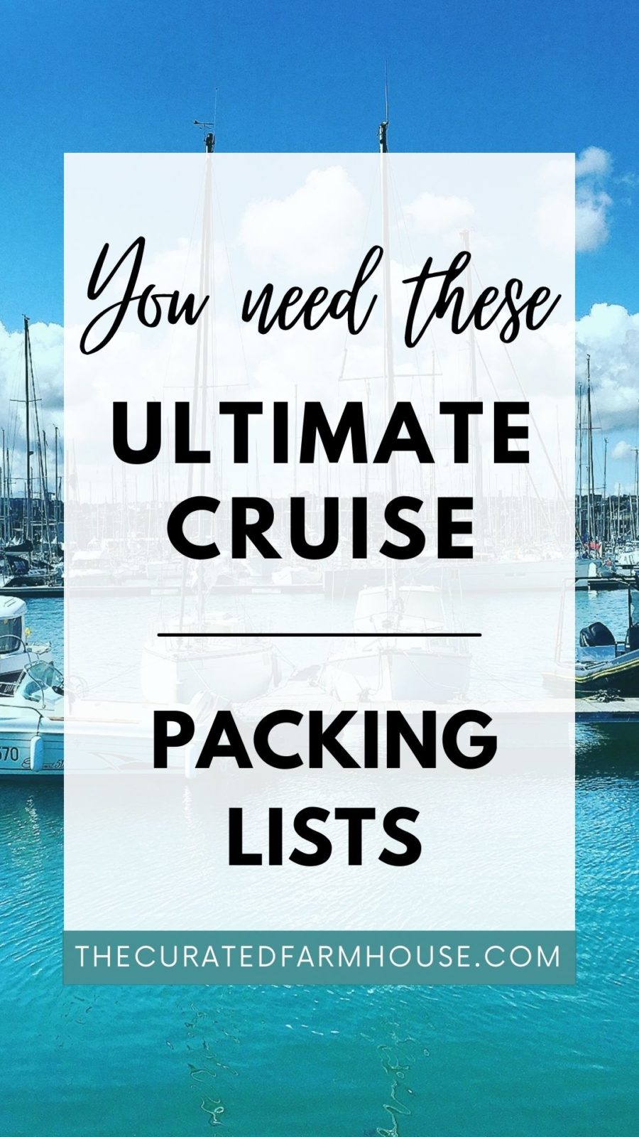 You Need This Ultimate Cruise Packing List - The Curated Farmhouse
