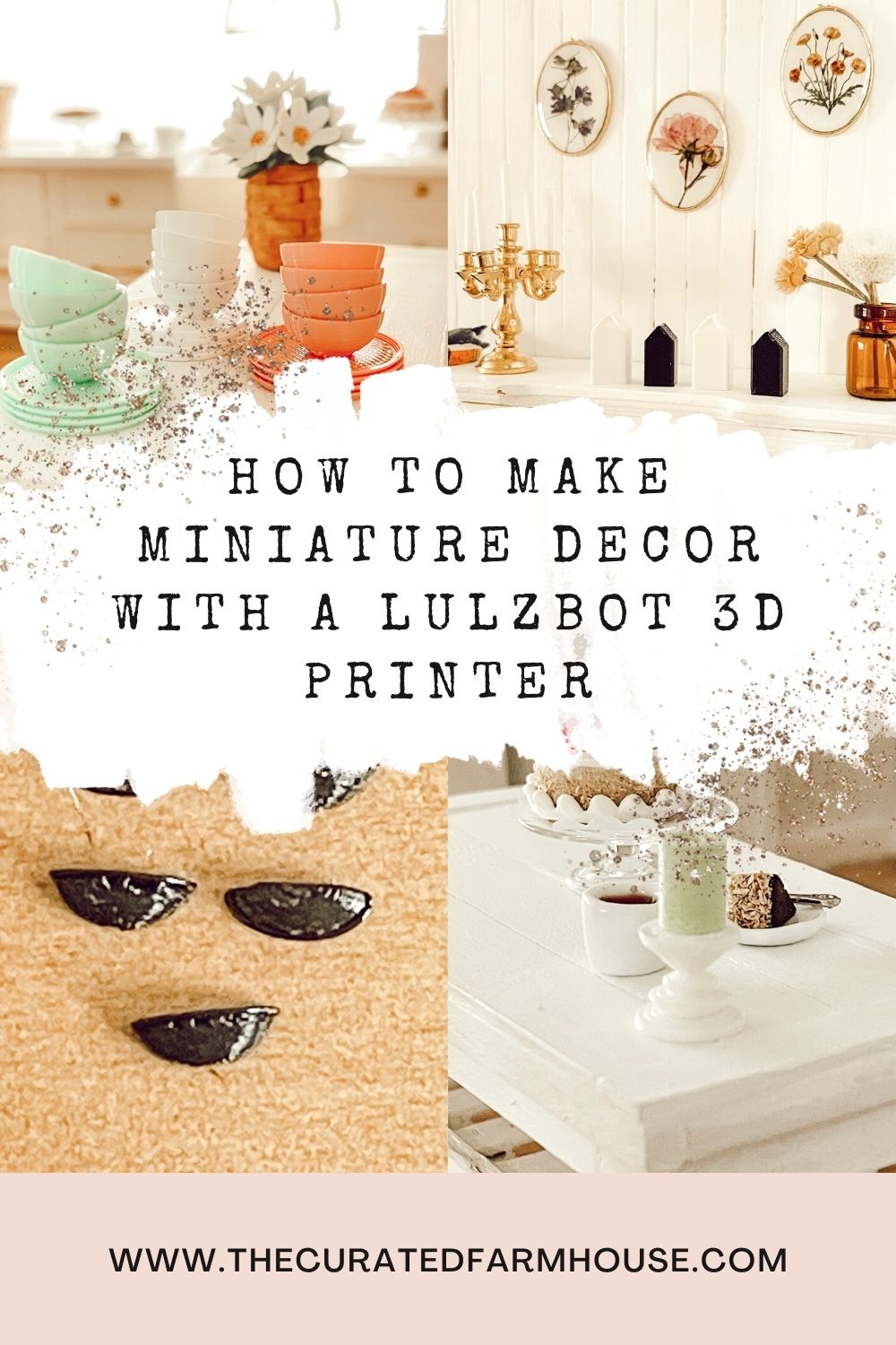 How To Make Miniature Decor With a LulzBot 3D Printer