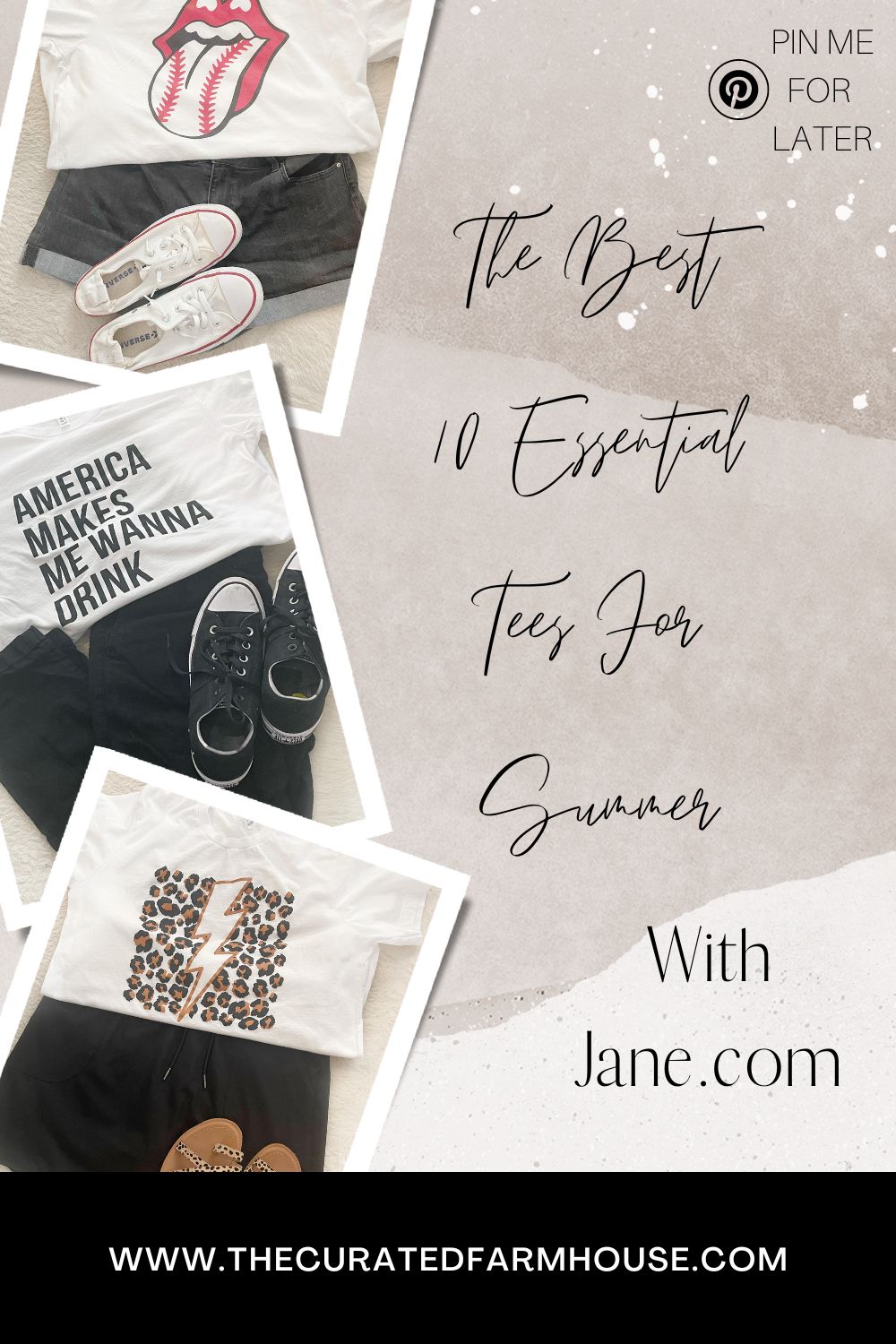 The Best 10 Essential Tees For Summer - The Curated Farmhouse